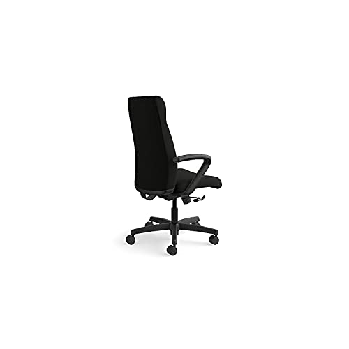 Hon Ie102ss11 Ignition Series Executive High-Back Chair, Black Leather Upholstery