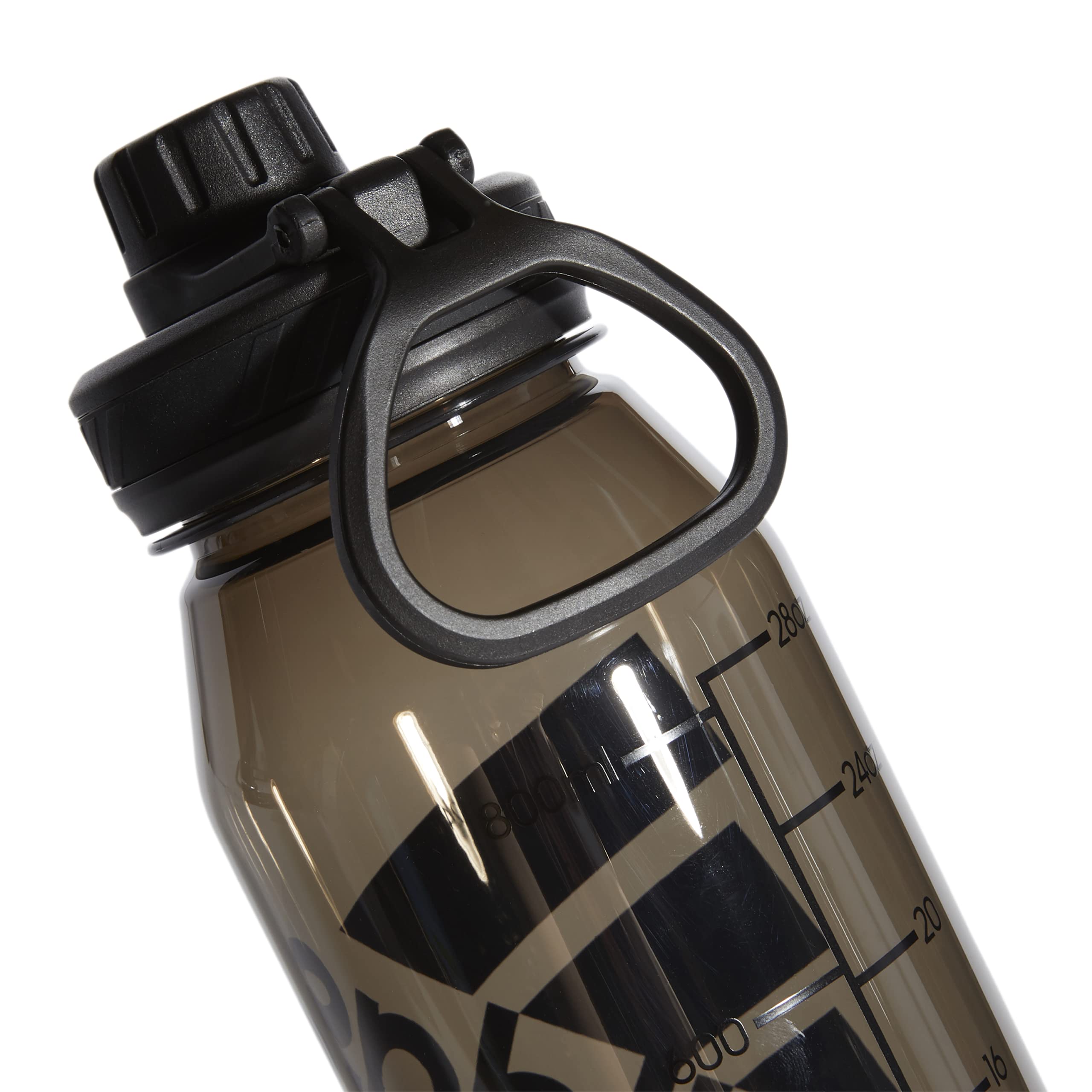 adidas Superlite 1L Plastic Bottle, Black/Black, One Size