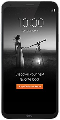 LG Q6-32 GB - Unlocked (AT&T/T-Mobile) - Platinum - Prime Exclusive - with Lockscreen Offers & Ads