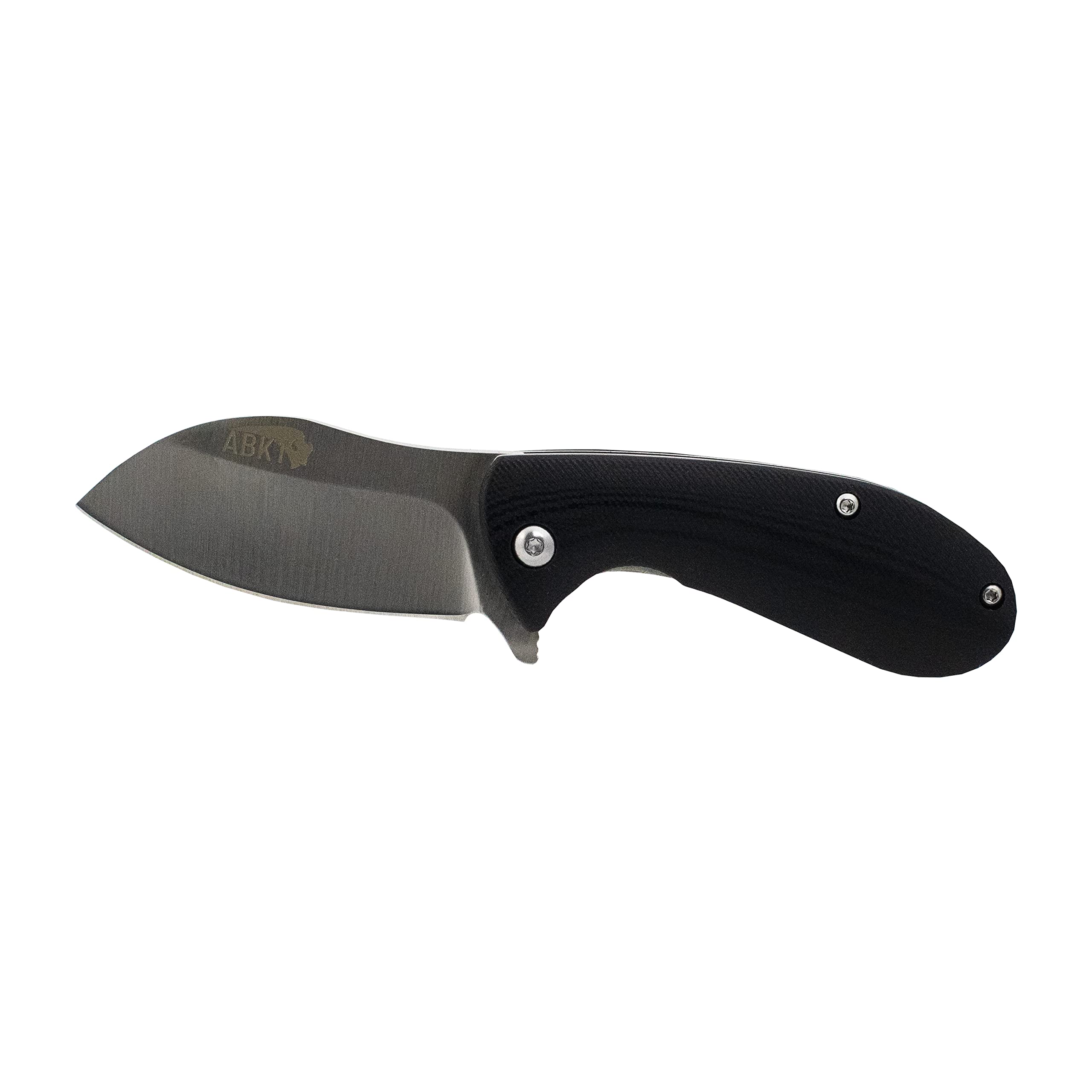 ABKT Grunt Elite Tactical Folding Hunting Skinning Pocket Knife – 2.75 Inch 8CR13MOV Stainless Steel Blade with 3 Inch G10 CNC Handle
