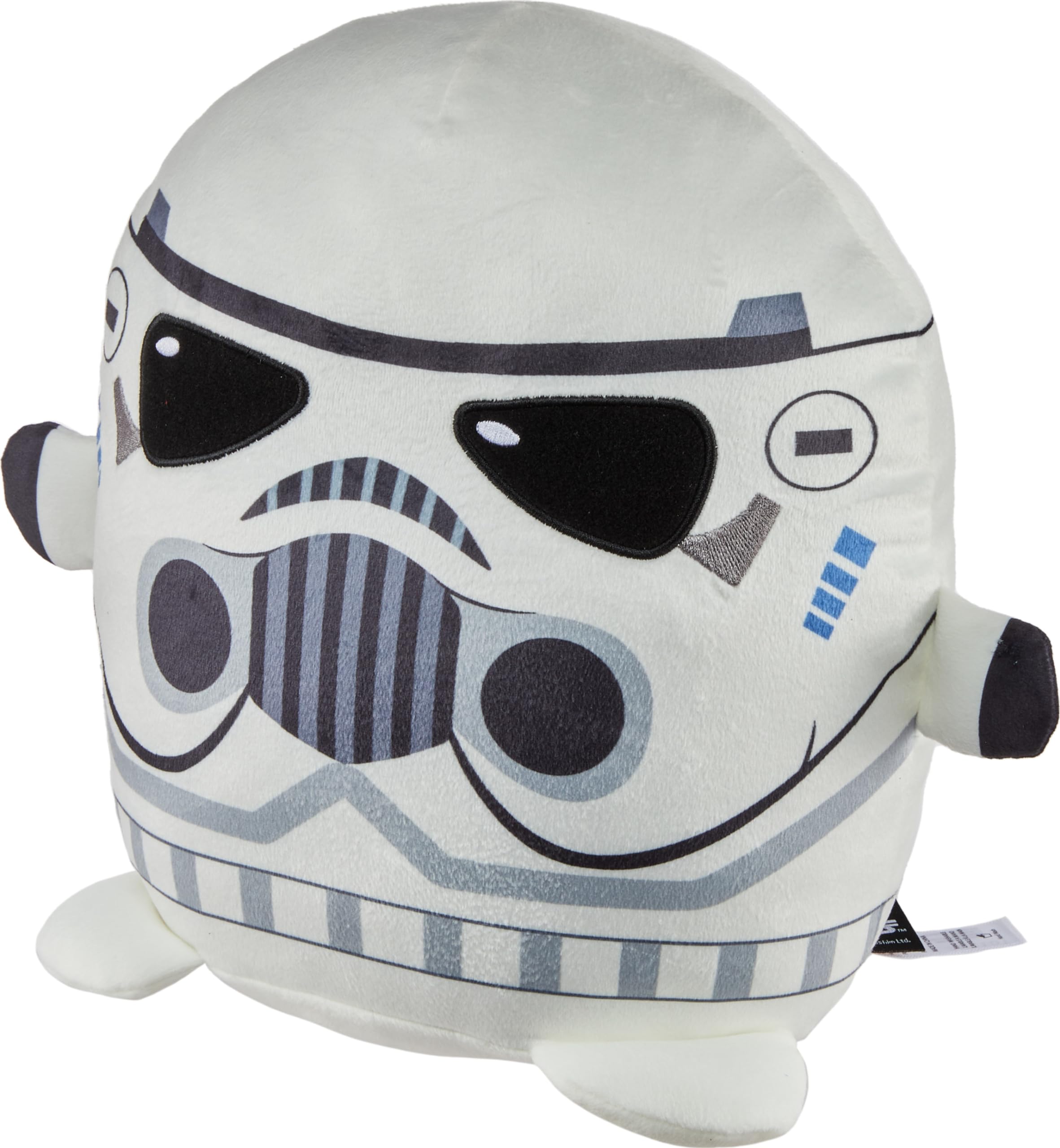 Mattel Star Wars Cuutopia Plush Figure, 10-inch Stormtrooper Soft Rounded Pillow Doll, Collectible Toy Inspired by the Villain Characters