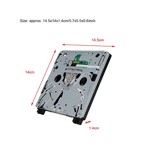 Binyalir Game Console Drive, Precise Cut Easy Installation Effectively Avoid Corrosion Drive Disk for Game Console