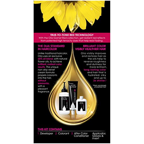 Garnier Olia Ammonia Free Hair Color [5.60] Medium Garnet Red 1 ea