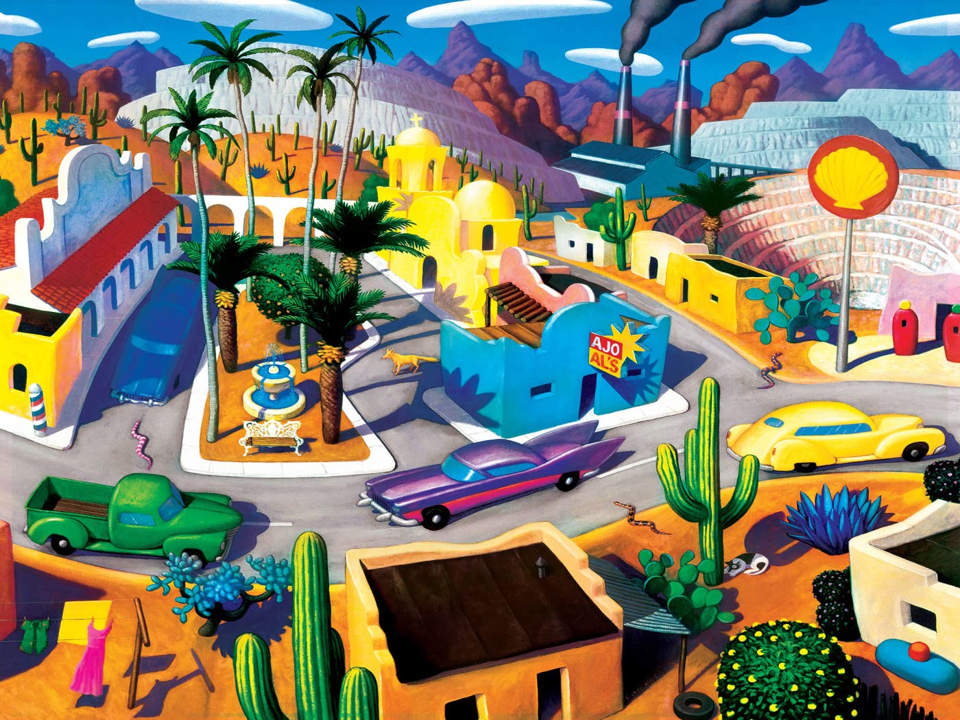 MasterPieces 550 Piece Jigsaw Puzzle for Adults and Family - The Land of AZ - 18"x24"
