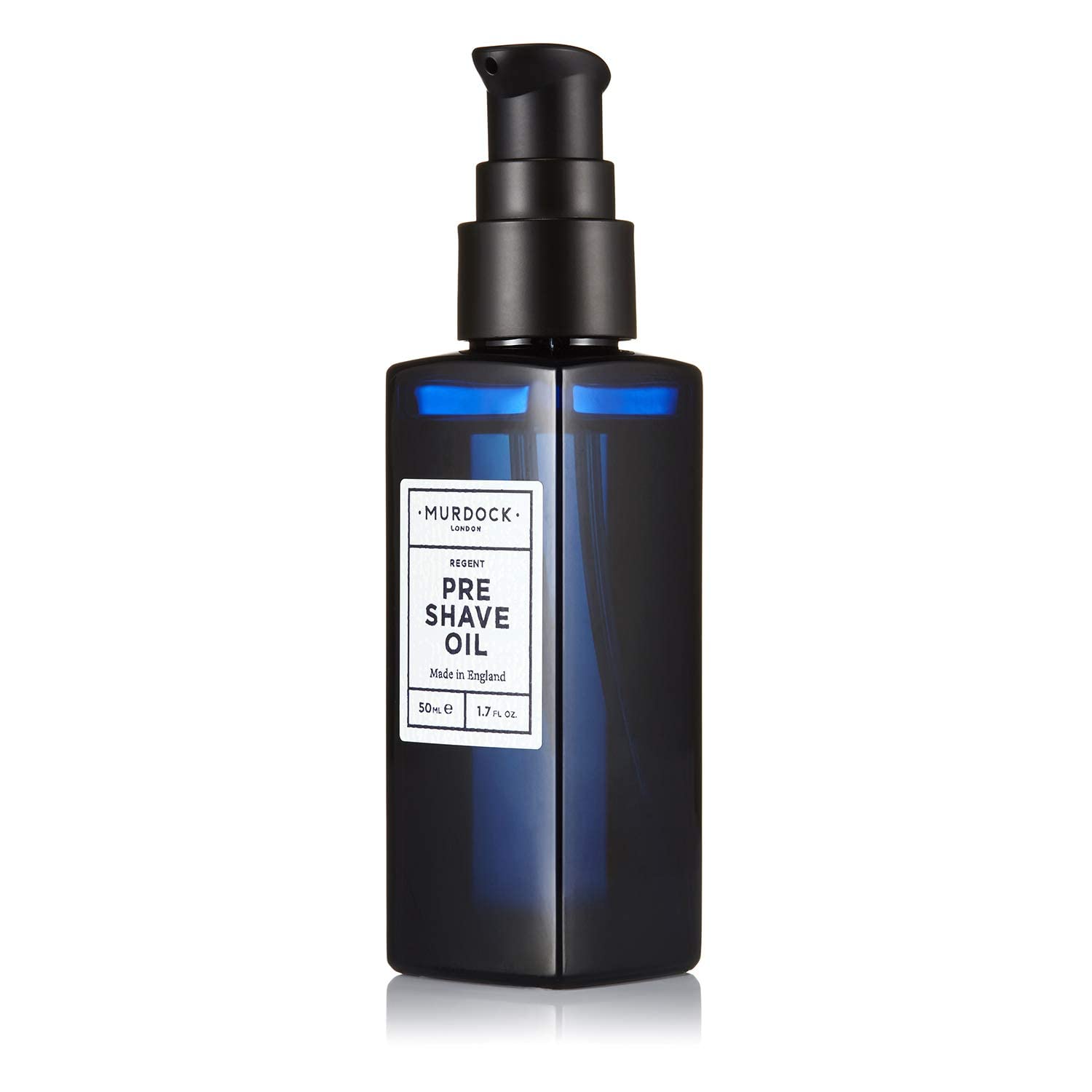 Murdock London Pre Shave Oil | 100% Natural Oils Soften and Prep Beard for Smooth Shave | Made in England | 1.7 oz