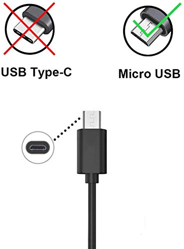 USB Power Cord Cable Fit for Fire TV Stick, Roku Streaming Stick 3500 3600, Express Plus, Premier Plus, Bose SoundLink Bluetooth Speaker SoundSport QuietComfort 35 II 20 Headphones Replacement