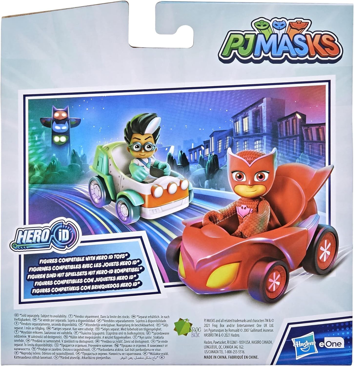 PJ Masks Owlette vs Romeo Battle Racers Preschool Toy, Vehicle and Action Figure Set for Kids Ages 3 and Up
