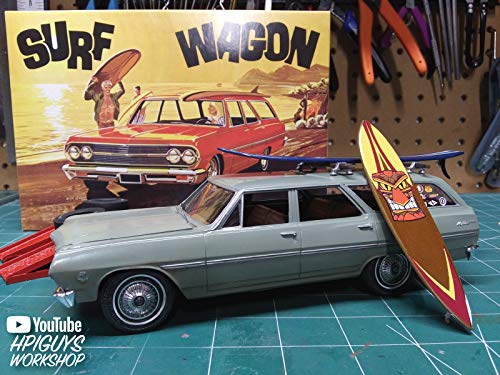 AMT 1965 Chevelle Surf Wagon 1:25 Scale Model Kit
