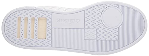 adidas Women's Futurecourt Tennis Shoe, White/White/Wonder White, 9.5