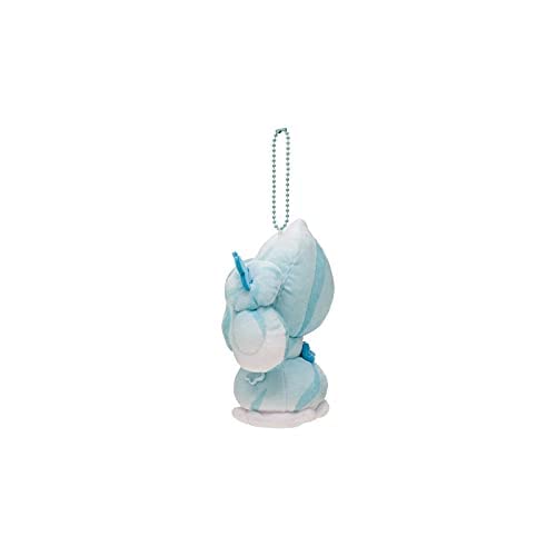 Pokemon Center Alcremie Mawhip A La Mode Mint Blue 6 Inch Keychain Plush
