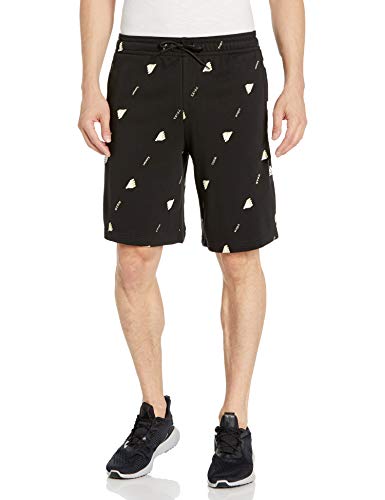 adidas Men's Must Haves Enhanced Short Graphics Black X-Large