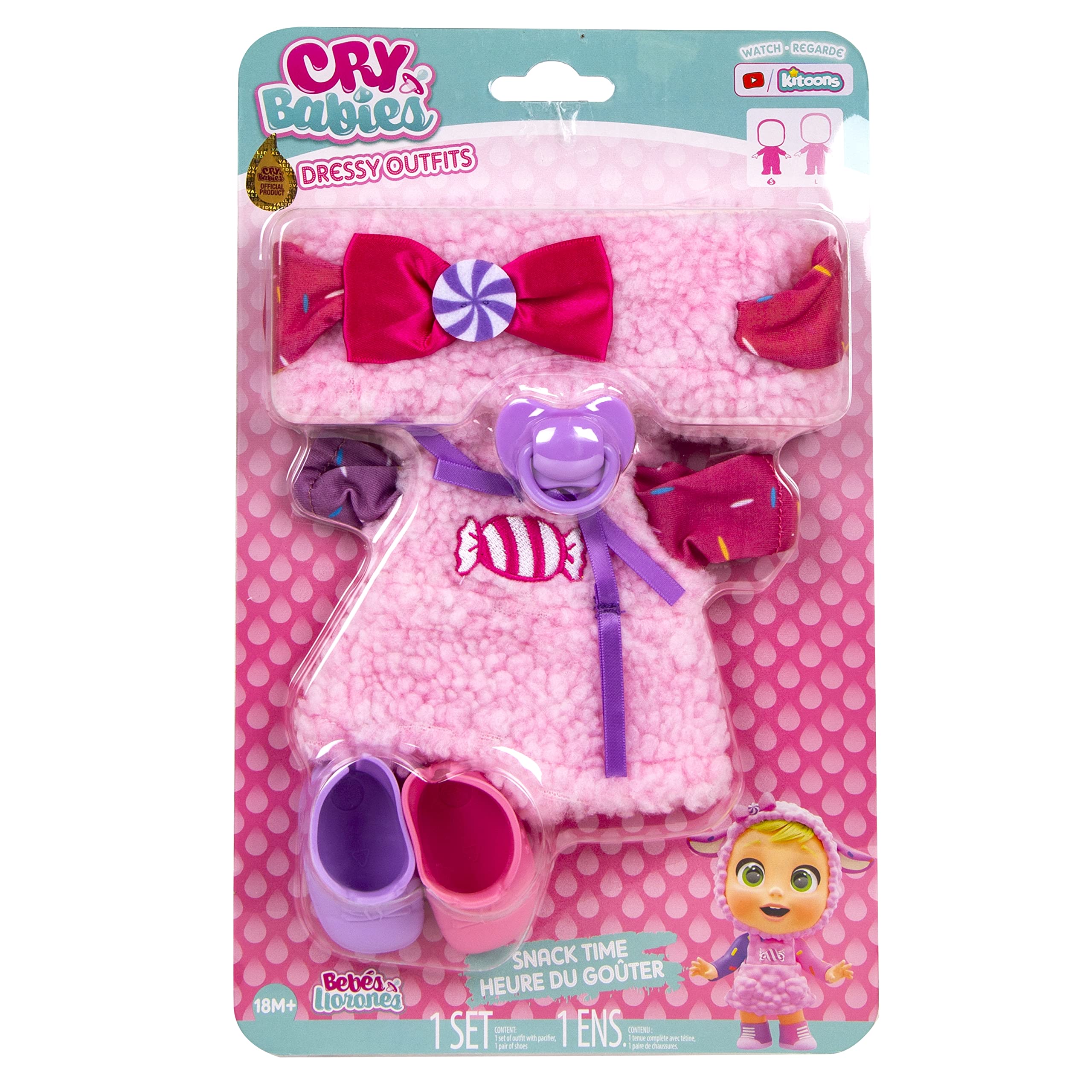 Cry Babies Dressy Outfits Sweets Time, Pink