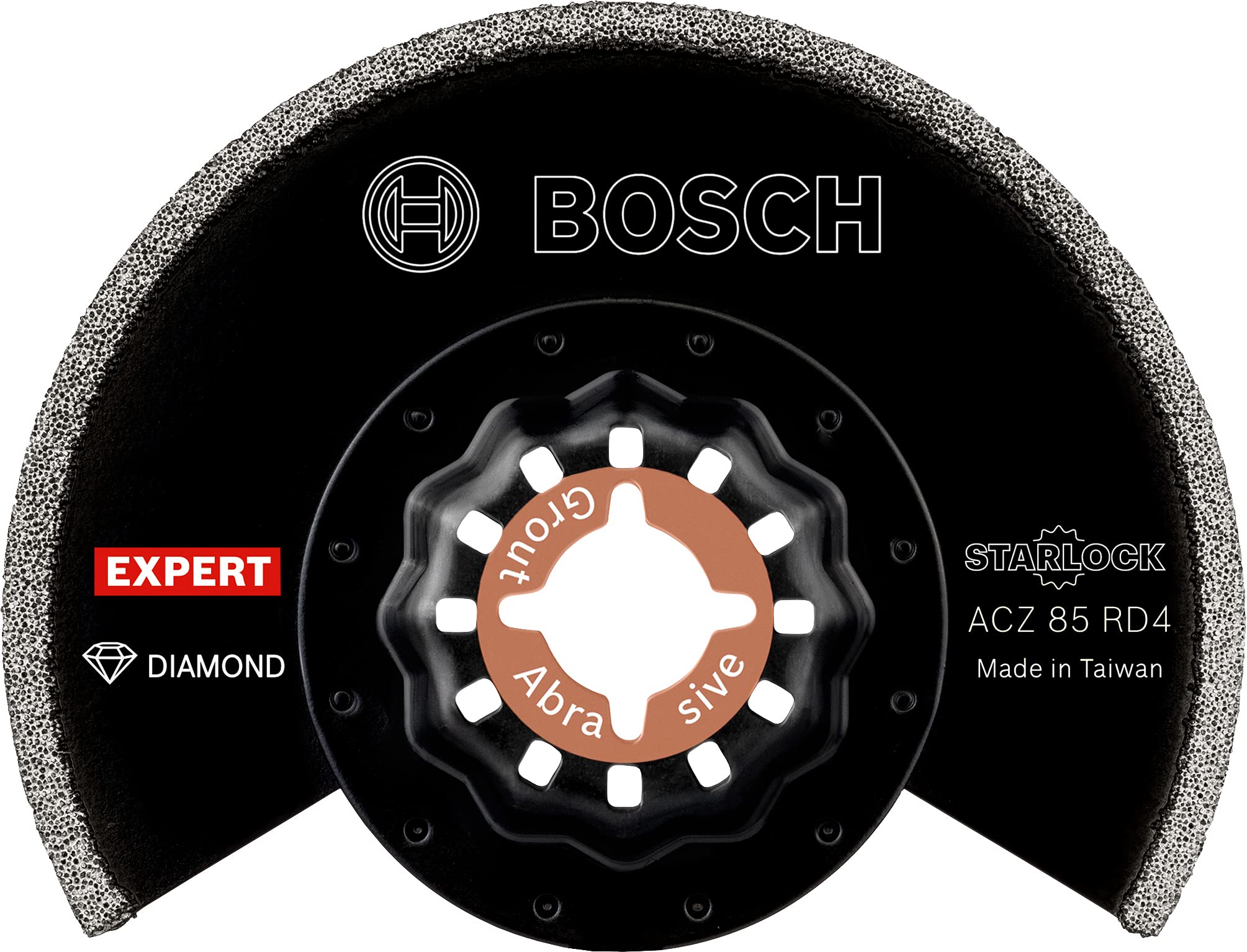 Bosch Professional 10x Expert Grout Segment Blade ACZ 85 RD4 Multitool Blades (for Mortar, Ø 85 mm, Accessory Multitool)