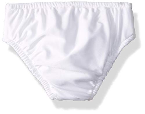 My Pool Pal Girls' 2 Pack Swim Diaper Cover, hot Pink/White, 24 Months