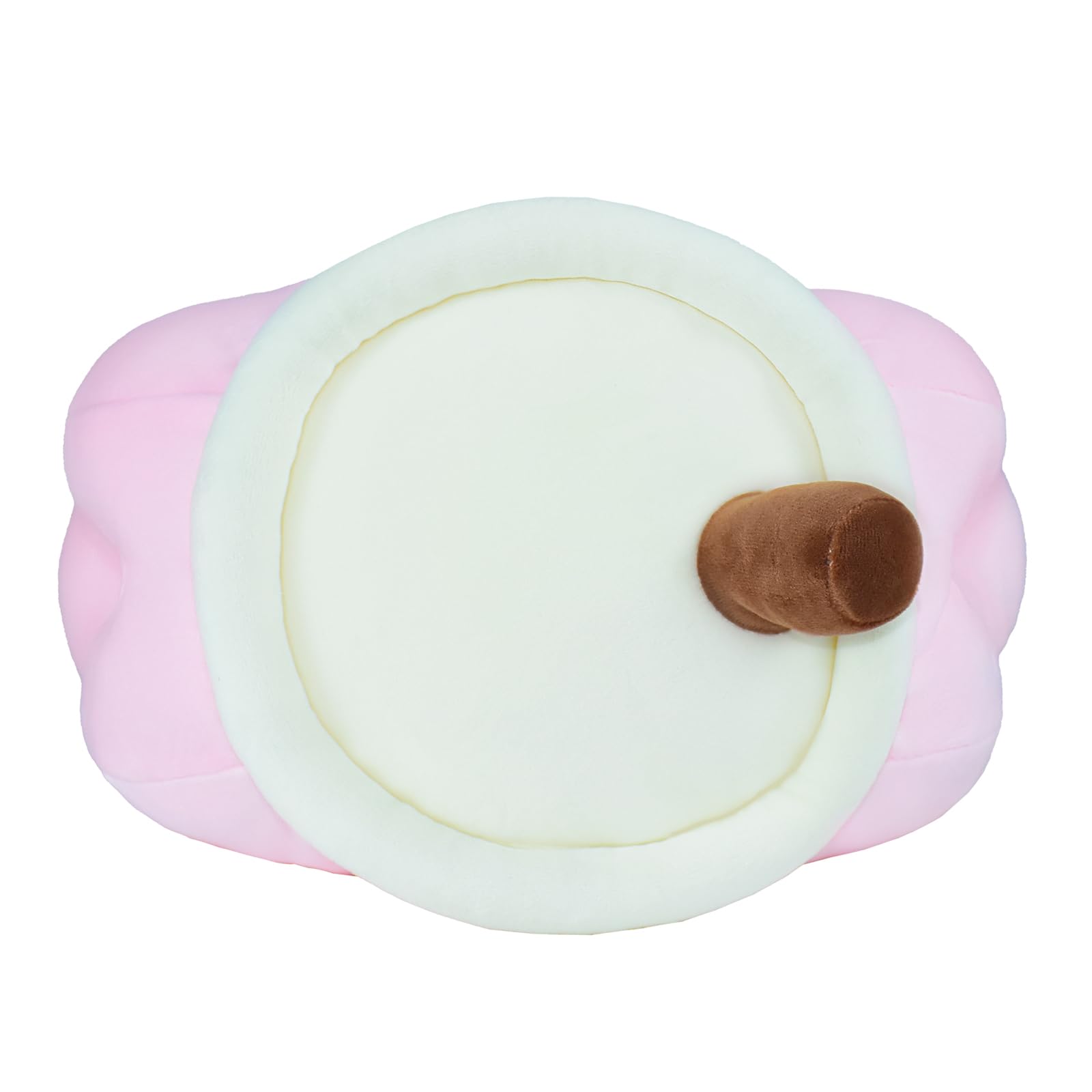 Boba Milk Tea Plushie Stuffed Toy Cute Soft Strawberry Bubble Tea Plushie Pillow Kawaii Hugging Present for Kids (Pink)