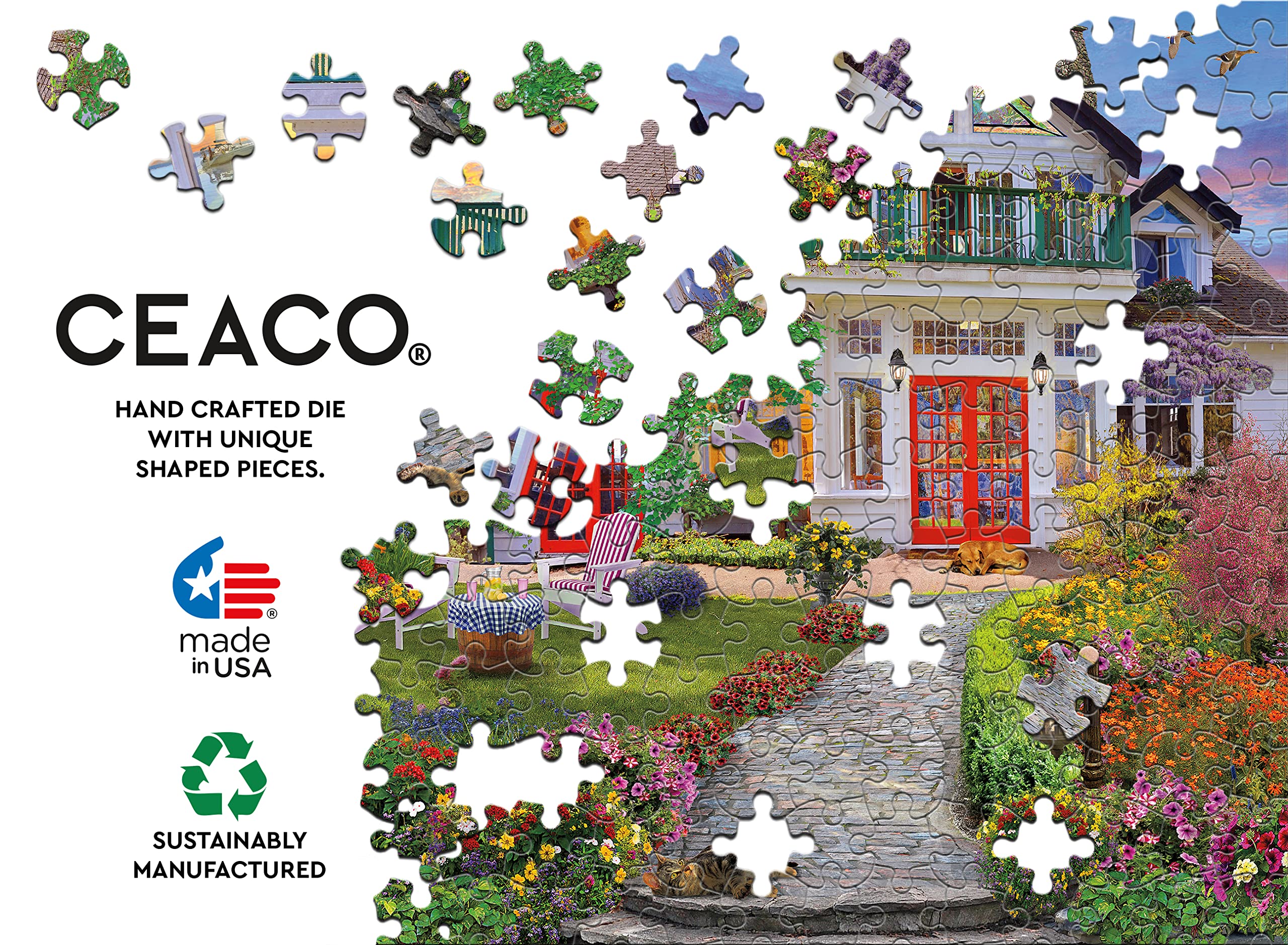 Ceaco - David Maclean - Coastal Escape - 2000 Piece Jigsaw Puzzle