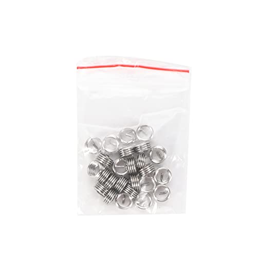 ERYUE Thread Kit, 25Pcs M6 x 1.0 Thread Kit Helicoil Compatible 6mm Damaged Threads