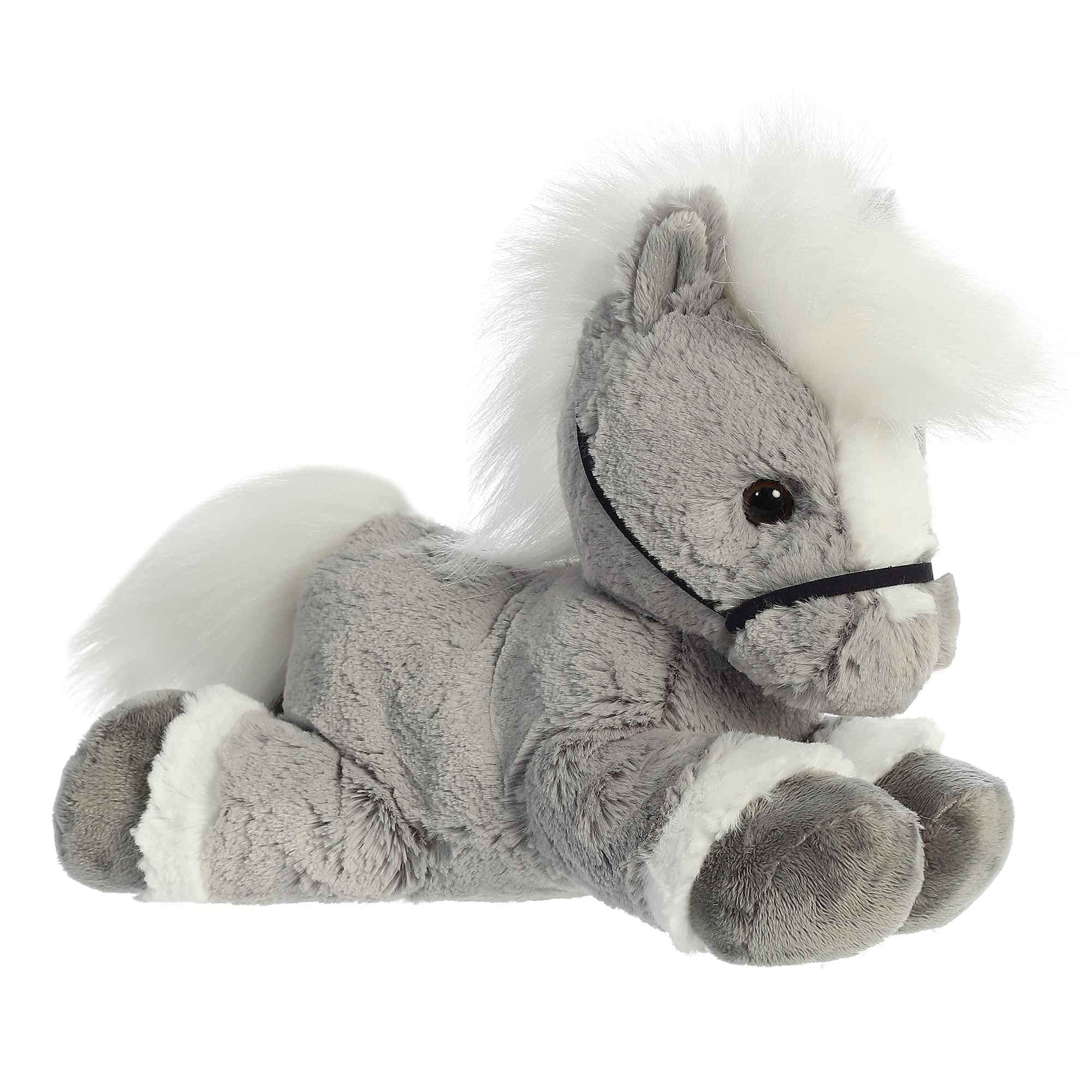 Breyer Aurora® Exquisite Horse Stuffed Animal - Realistic Detailing - Imaginative Play - Grey 11 Inches