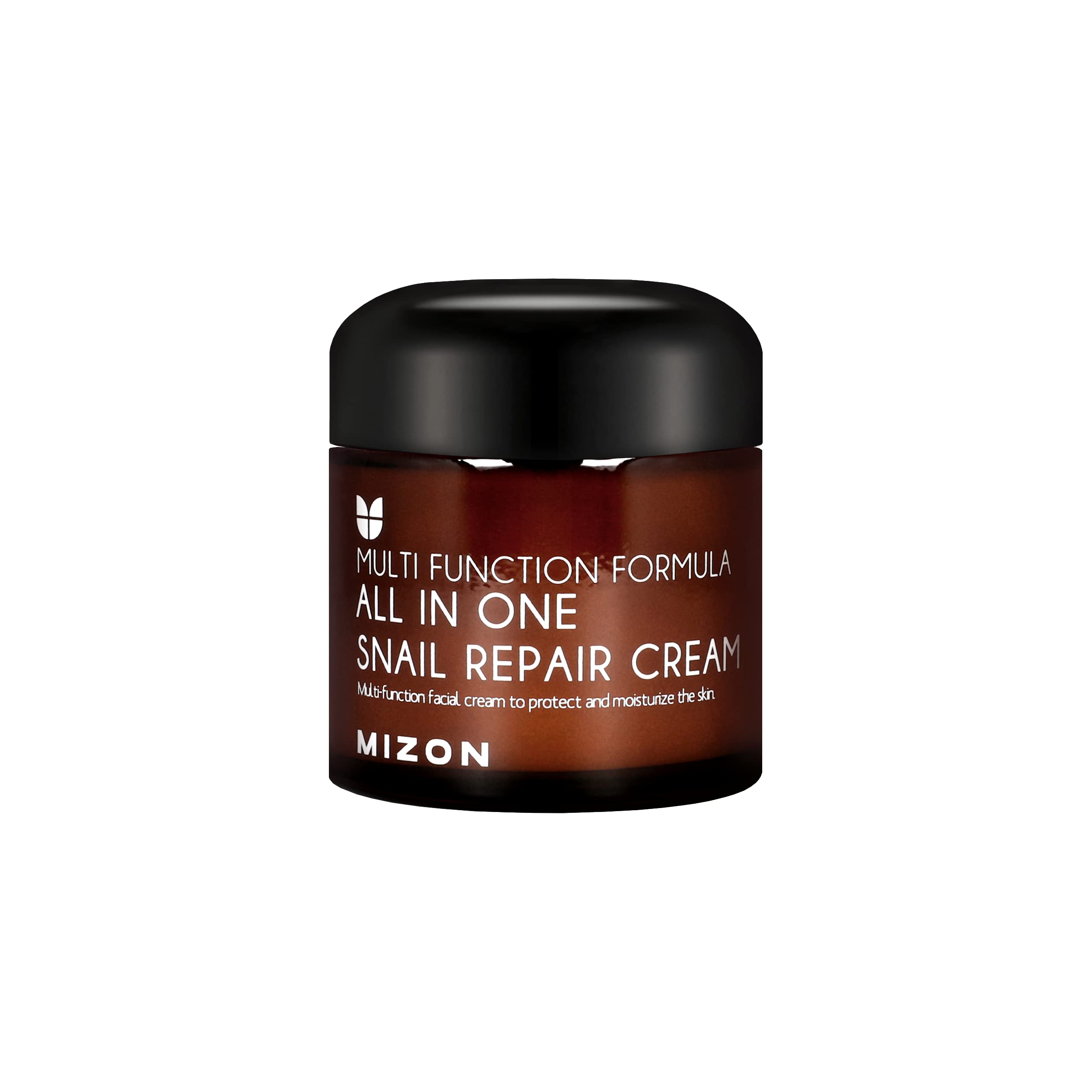 MIZON All in One Snail Repair Cream and Snail Repair Intensive Ampoule Korean Skincare Set