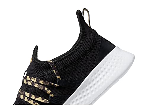 adidas Women's Puremotion Adapt 2.0 Running Shoe, Core Black/Core Black/Gold Metallic, 7