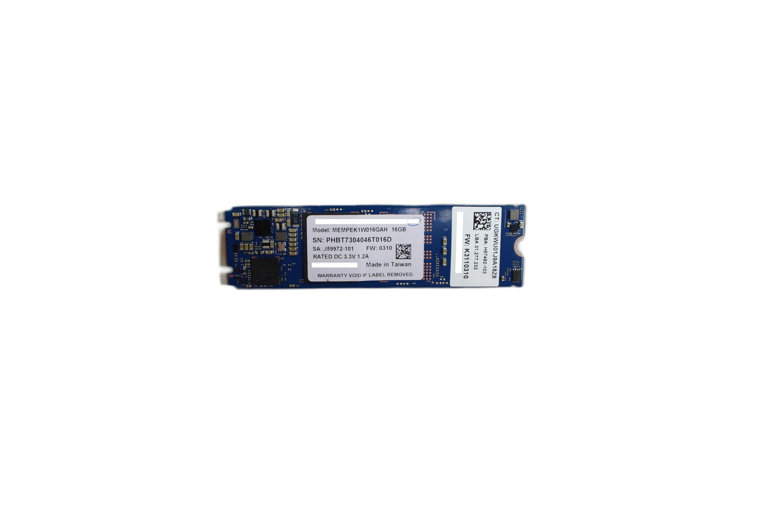 L20383-001 / L08717-001 Solid State Drive - 16GB 2280 PCIe NVMe 3D XP