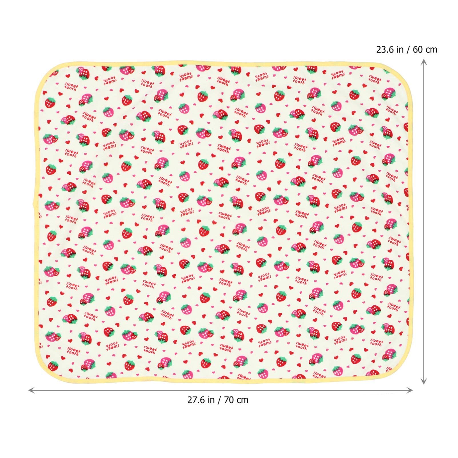 Waterproof Urinal Bed Pad Washable Cotton Mattress Protector Reusable Pee Pads for Bed Wetting Toddlers, Pets