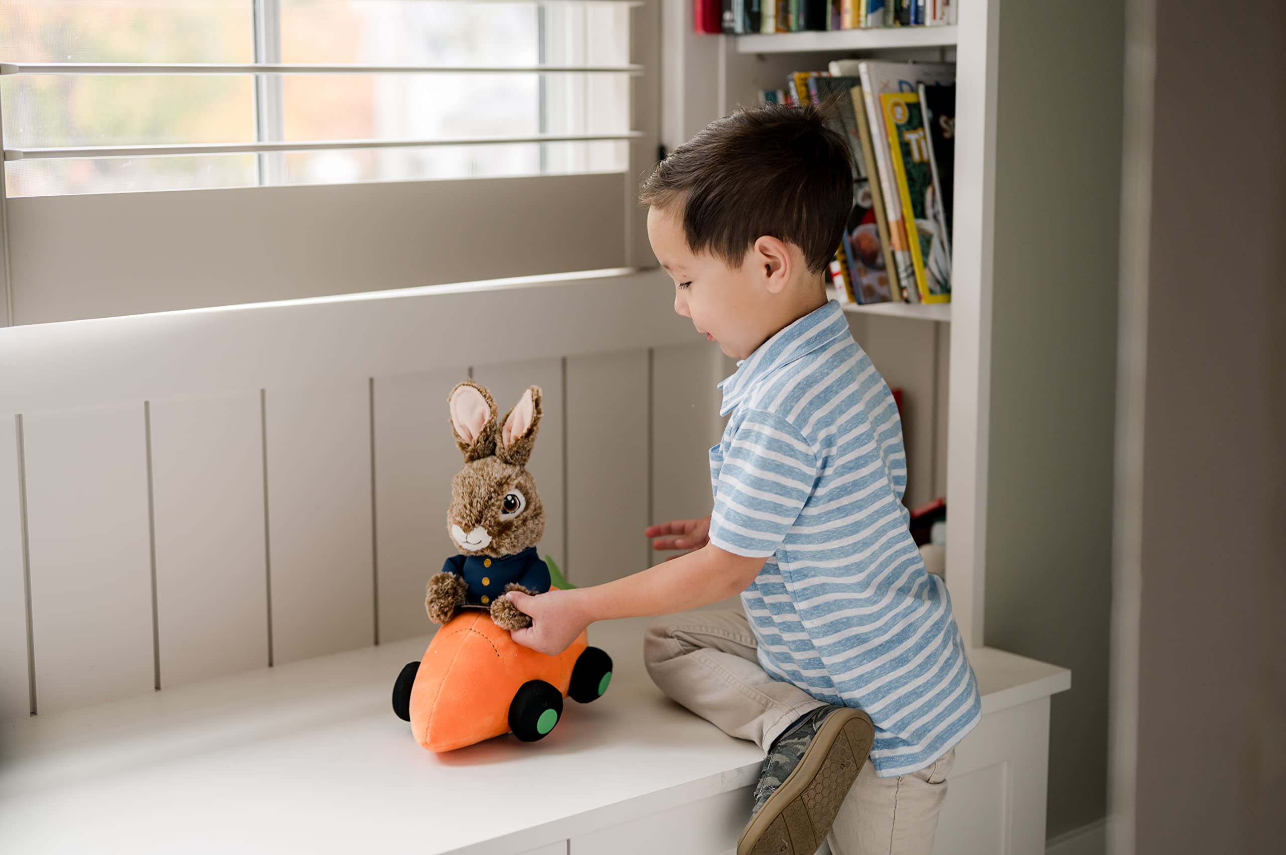 Animal Adventure | Peter Rabbit and Flopsy| Collectible 10" Sitting Plush