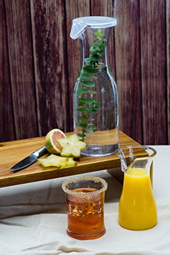 Lillian Tablesettings 1 Acrylic Plastic Carafe With Lid-12 Oz | Clear | 1 Pc, 12 oz, 0