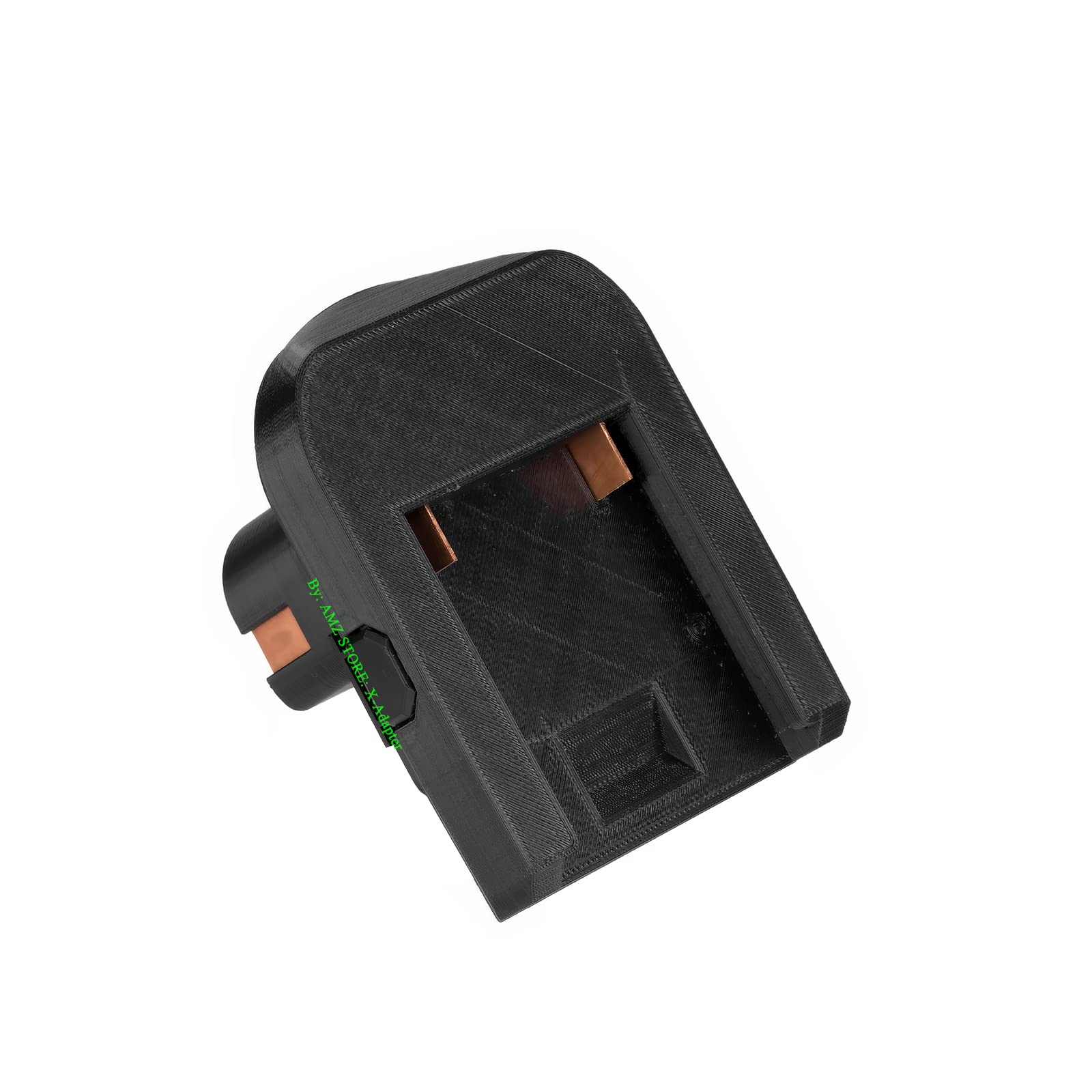 X-Adapter 1x Adapter for Ryobi 18v Tools Works On Bosch 18v Blue Professional Batteries (Not 18v PBA All Battery)- Adapter Only, Black (BS-RY18)
