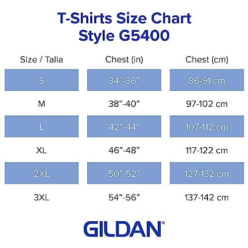 Gildan Men's Heavy Cotton Long Sleeve T-Shirt, Style G5400, 2-Pack, Sport Grey, X-Large