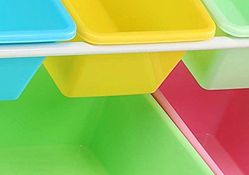Humble Crew, White/Pastel Kids' Toy Storage Organizer