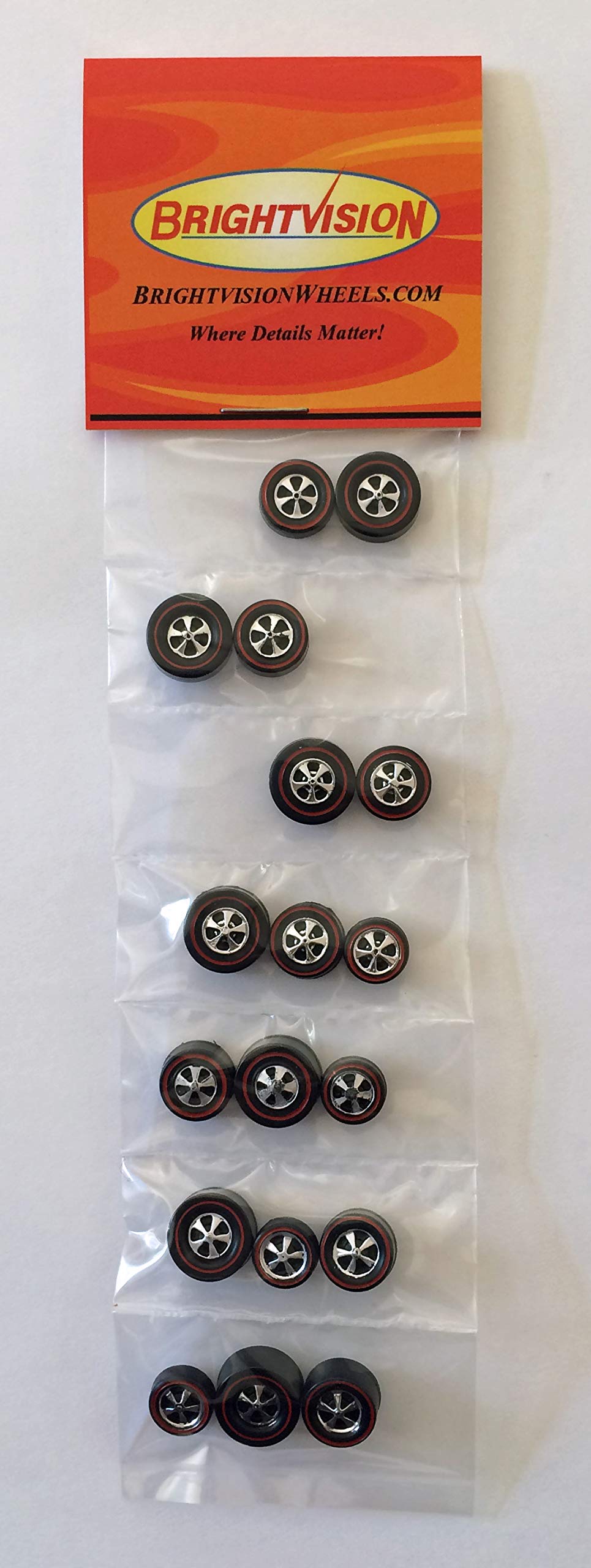 Brightvision Special Sampler Set - 18 Redline Wheels – The Premier Reproductions