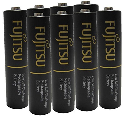 Fujitsu AAA Ready-to-use HR4UTHC 950mAh (Min. 900mAh) Rechargeable Battery NiMH 1.2V Made in Japan 8 Pcs