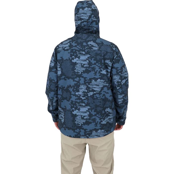AFTCO Reaper Tactical Camo Zip Up Jacket - Navy Digi Camo - 2X