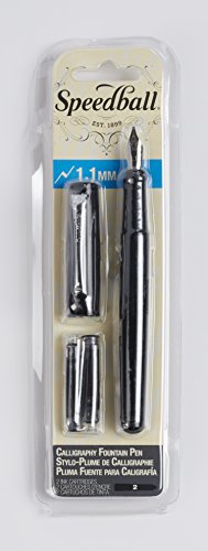 Speedball 002900 Calligraphy Fountain Pen 1.1mm - Fountain Pen - 1.1mm - Black Ink