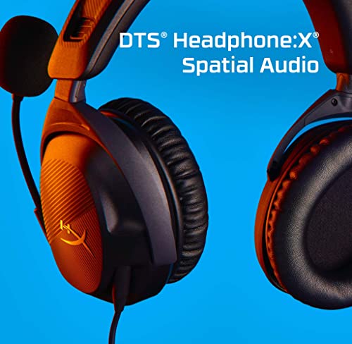 HyperX Cloud Stinger 2 – Gaming Headset, DTS Headphone:X Spatial Audio, Lightweight Over-Ear Headset with mic, Swivel-to-Mute Function, 50mm Drivers, PC Compatible, Black