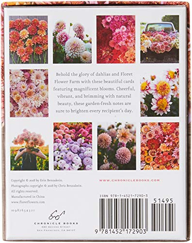 Floret Farm's Cut Flower Garden: Dahlia Notes: 20 Notecards & Envelopes (Floral Stationery, Flower Themed Blank Notecards)