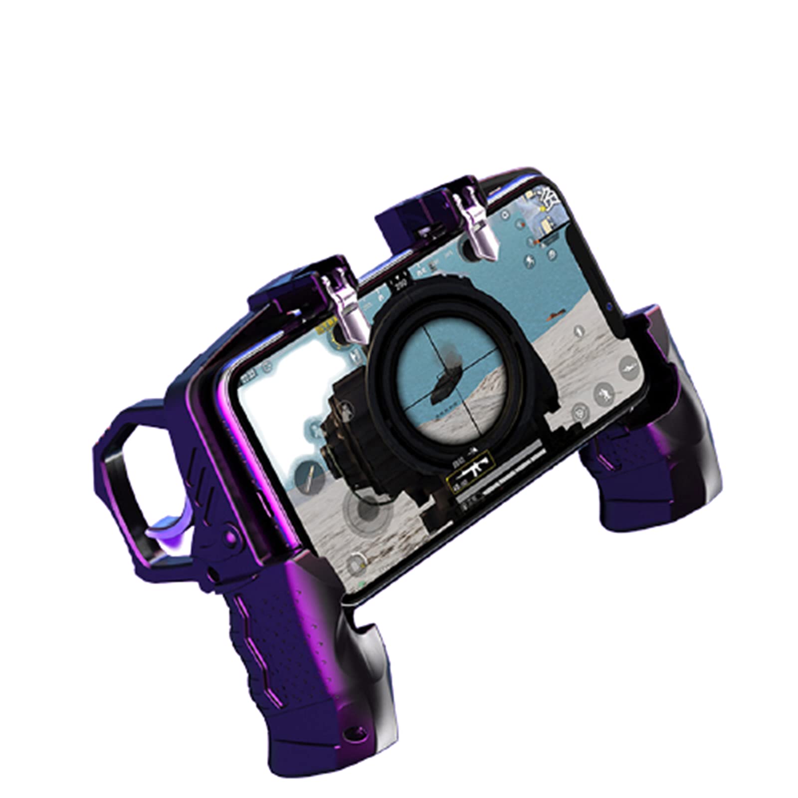 FANA Metal controller joystick is suitable for mobile trigger gamepad suitable for iPhone Android mobile phone shooting game