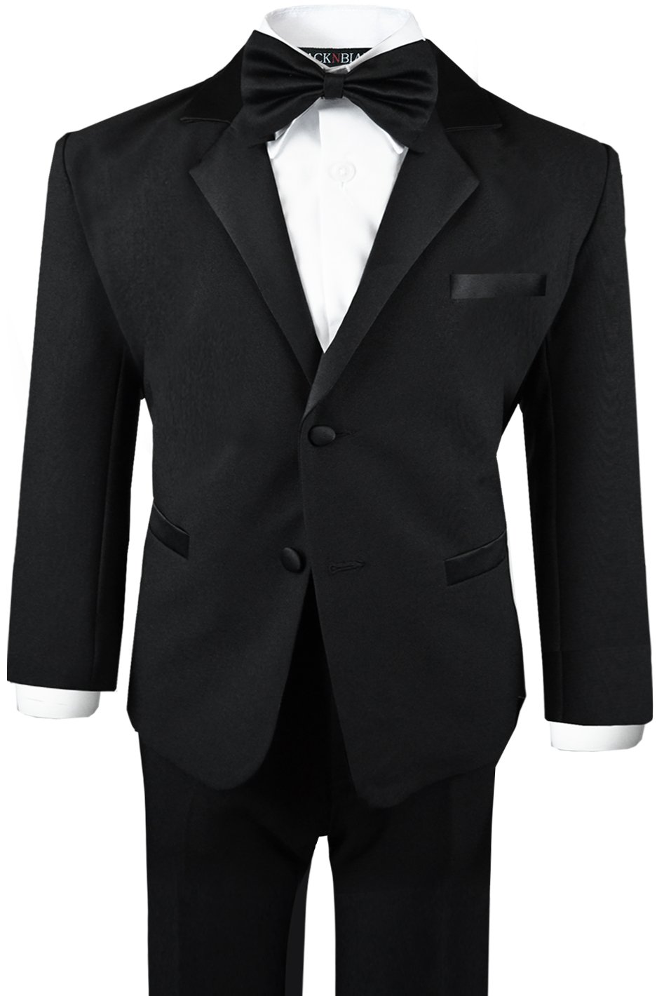 Black n Bianco Boys Infant and Toddlers Black Tuxedo Size 2T