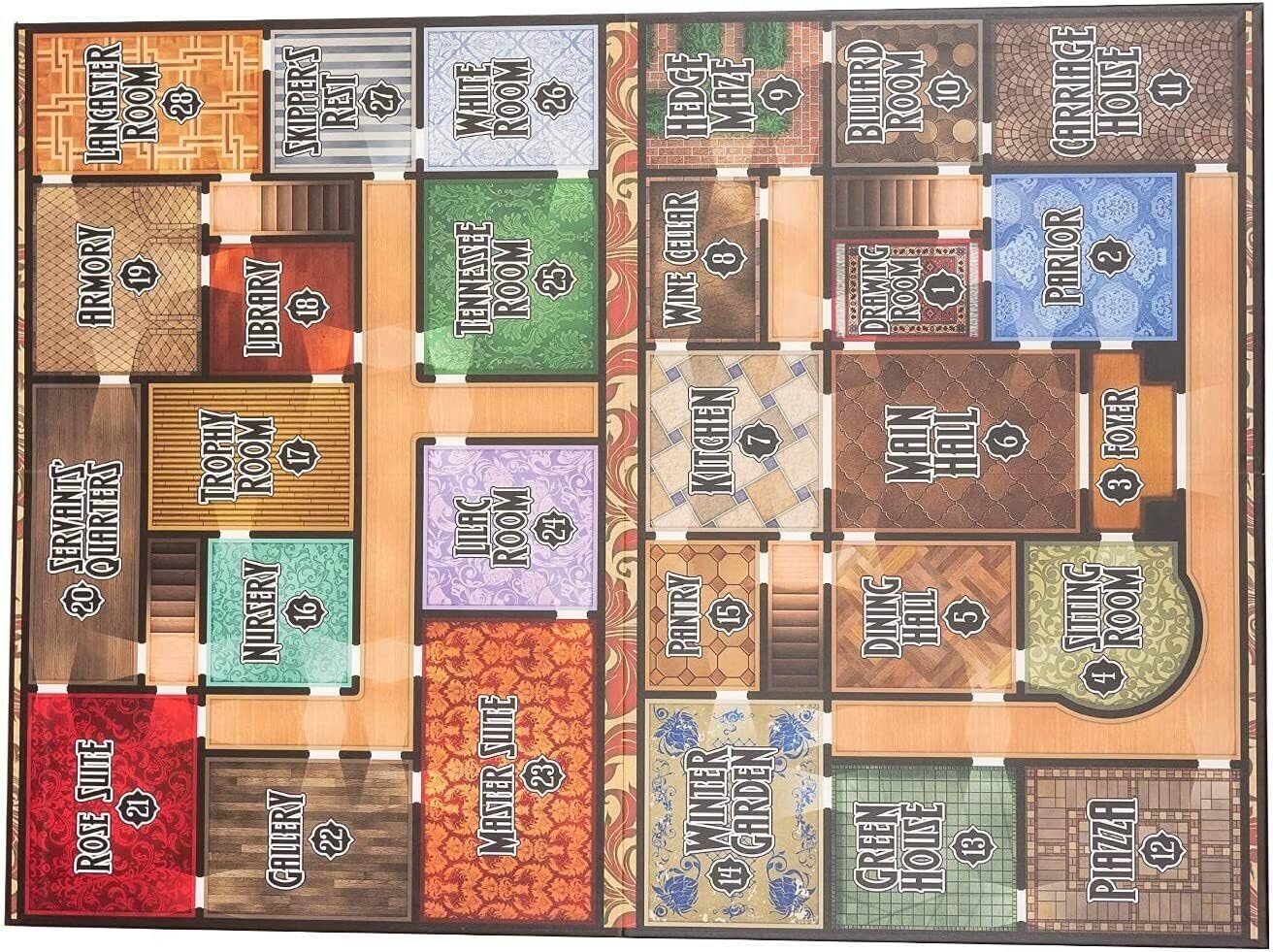 Cheapass Games: Kill Doctor Lucky, Deluxe 23rd and 3/4th Anniversary Edition, Family Board Game of Cold-Blooded Murder, For 2 to 8 Players