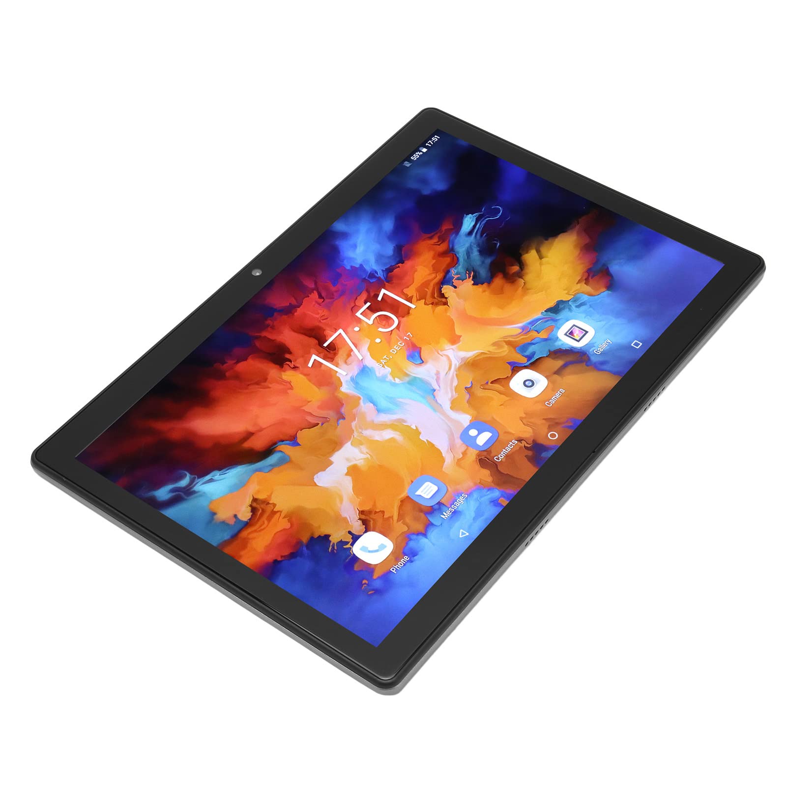 Android 11 Tablet 10.1 Inch Mobile Callable Tablet, Quad Core CPU 8GB RAM 128GB ROM, Support 2.4G 5G Dual Band WiFi, 5MP Front and 13MP Rear Cameras (Iron Gray)