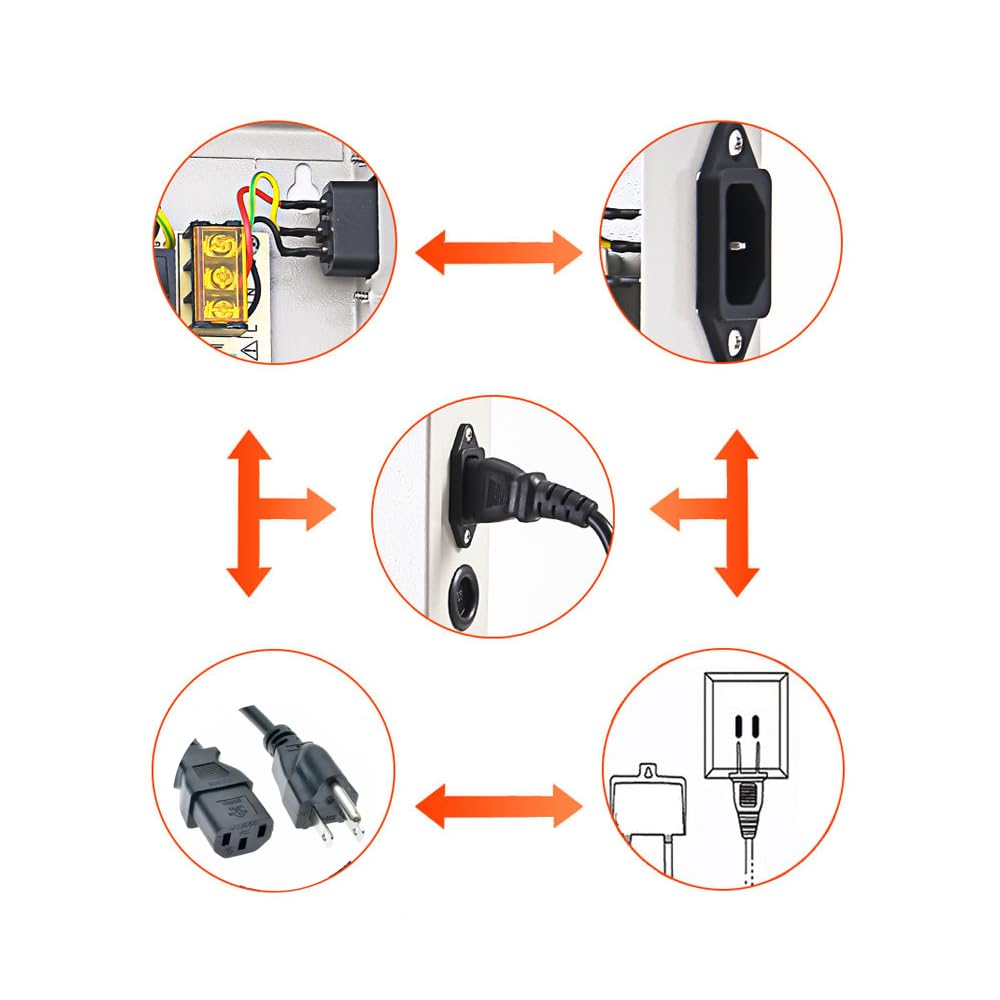 Lapetus 18 Channel Port 12V DC 30 Amp Amper Glass Fuse Distributed Power Supply Box for CCTV DVR Security System and Cameras