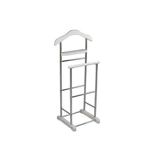Proman Products VL17027 Fuji Twin Valet, 40" Height, White