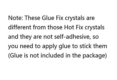 Jollin Glue Fix Crystal AB Flatback Rhinestones(ss20 1440pcs)