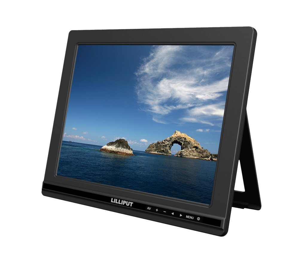 LILLIPUT FA1000-NP/C/T 9.7" 5-Wire Resistive Touch Screen Monitor with Hdmi, Dvi, VGA & Av Input by Viviteq INC