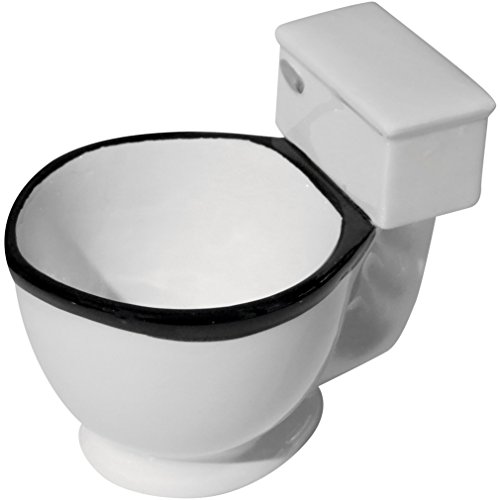 Evelots Toilet Coffee Mug/Cup-Ceramic-Tea/Beverage/Candies-10 Ounces-Hilarious.