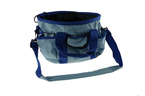 Goldway Portable Equine Grooming Tools Kit Horse Care Bag 7 Pieces-Blue