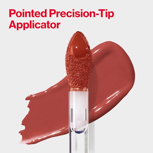 Revlon ColorStay Satin Ink Liquid Lipstick, Longwear Rich Lip Colors, Formulated with Black Currant Seed Oil, 013 Holy Pumpkin, 0.17 fl oz