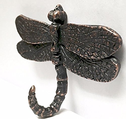 Large Dragonfly Hook Oil Rubbed Bronze HK-608ORB