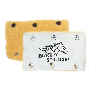 Black Stallion FH Sheepskin Welding Helmet Headgear Padding, Front
